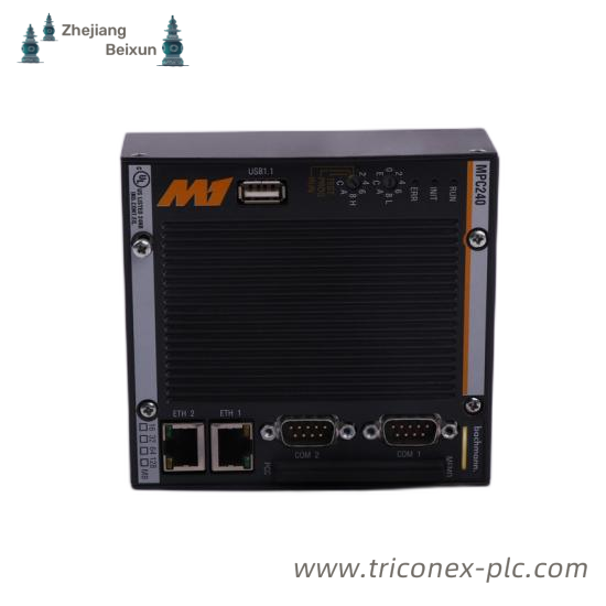 Bachmann MPC240-64/128MB CF - PLC Processor Module - triconex-plc.com